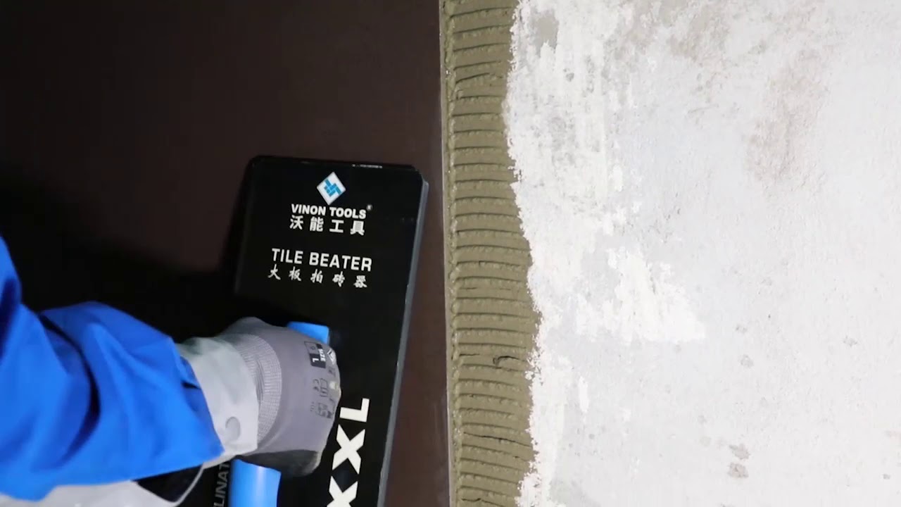 Electric Tile Beater/Tile Vibration Tool - YouTube