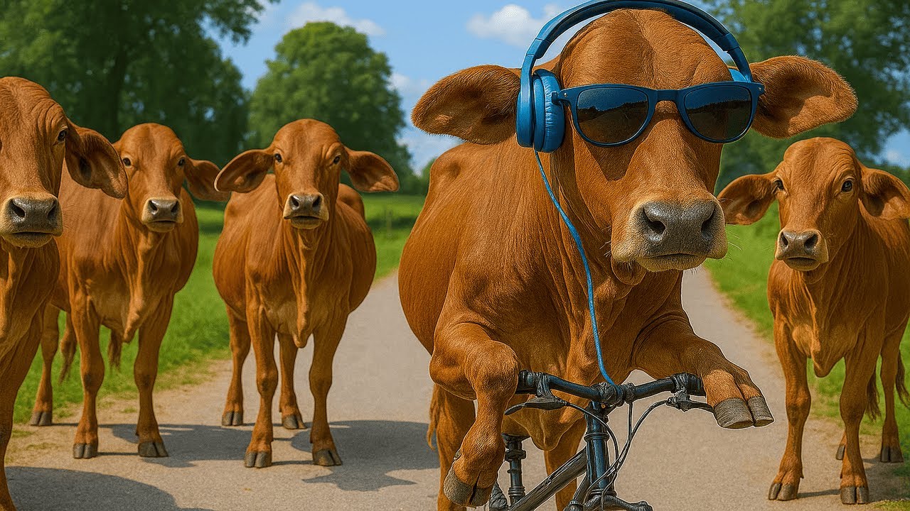 100% Ultra Hilarious Cow Dance Mix DJ Song Cow Funny Dance Gaiya meri ...