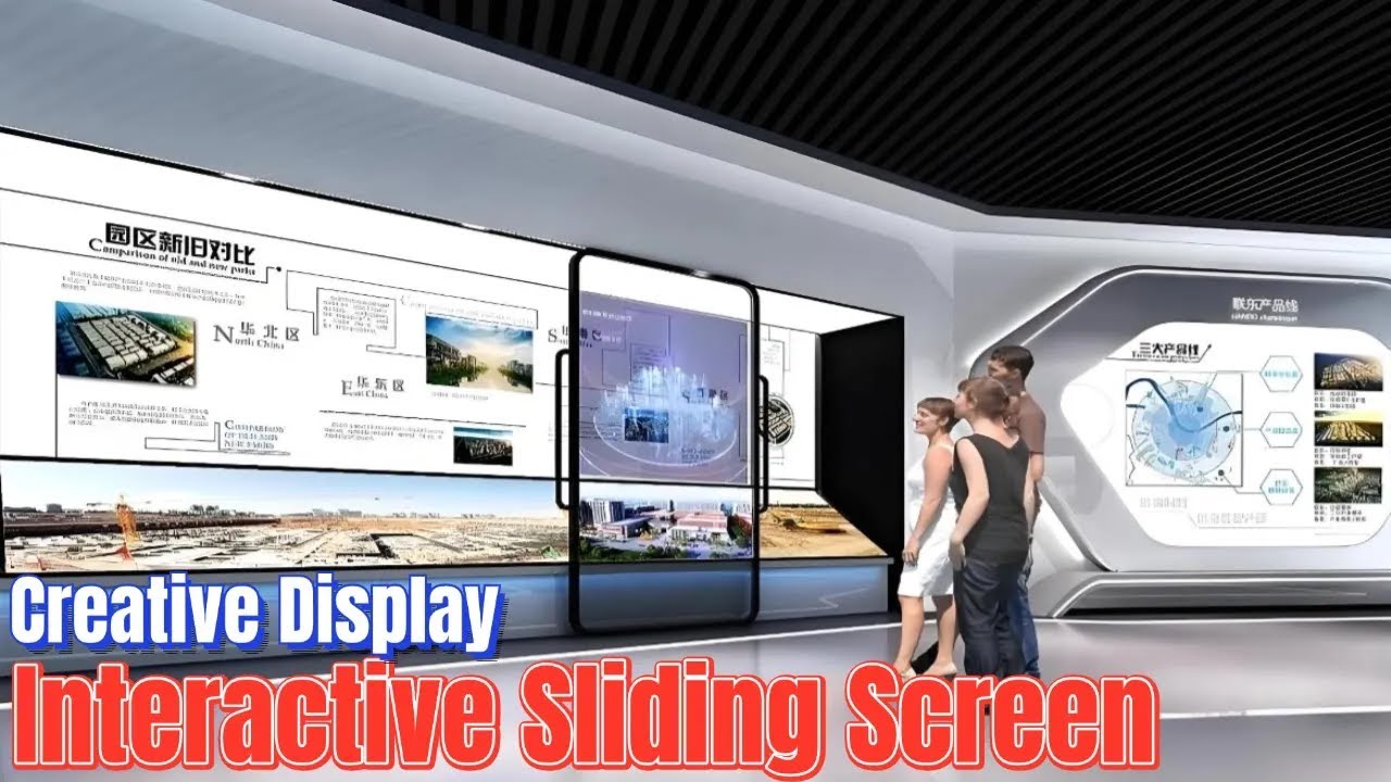Next-Gen Sliding Screens for Events & Museums - Auto & Manual Digital ...