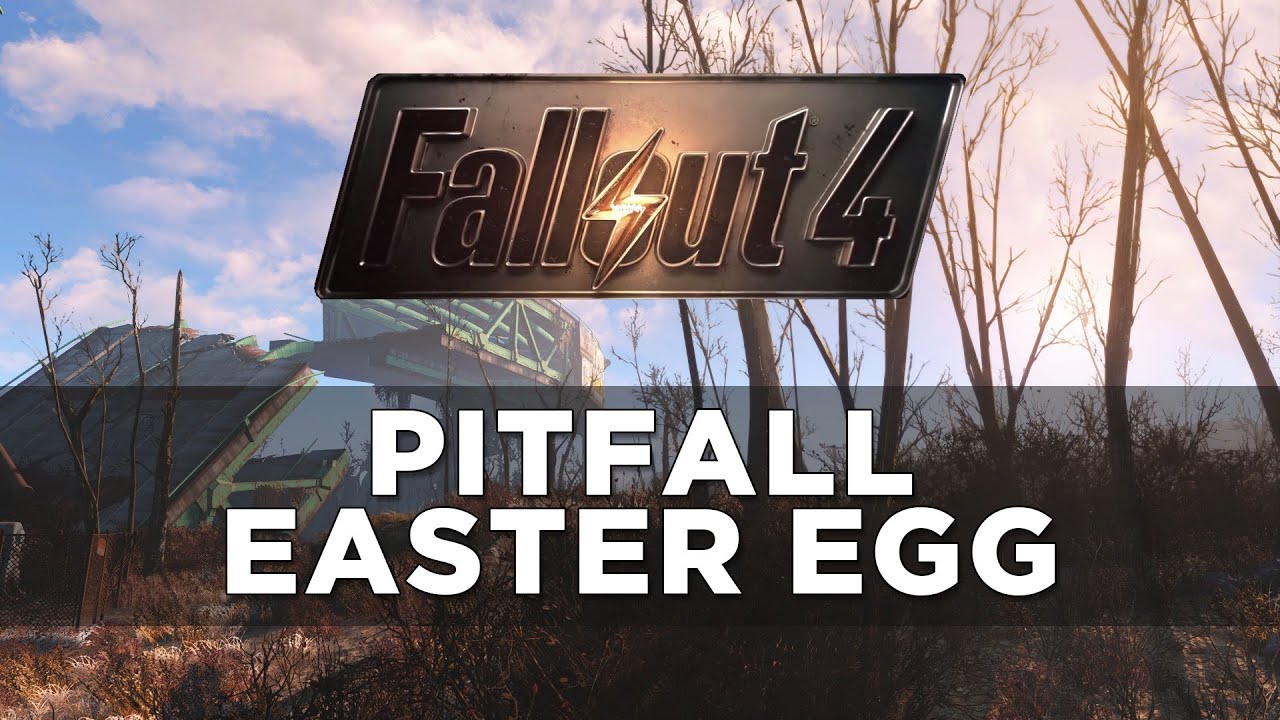 Fallout 4 - Pitfall Easter Egg - YouTube