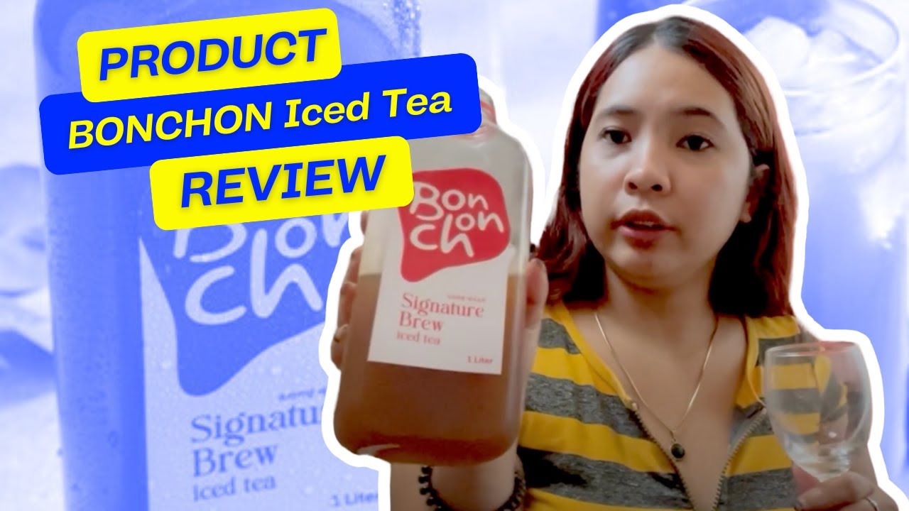BONCHON Signature Iced Tea | Beverage Review | 0438 - YouTube