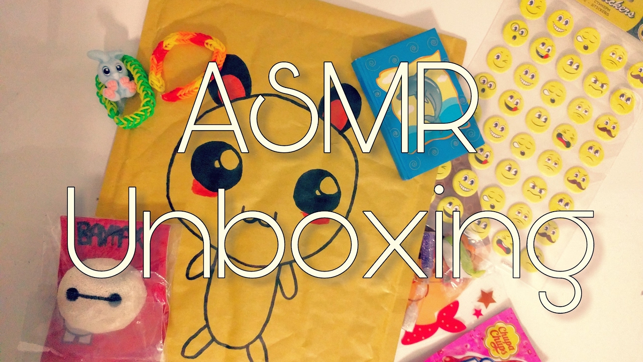 ASMR Package Unboxing!YOU WILL GET TINGLES!!! - YouTube