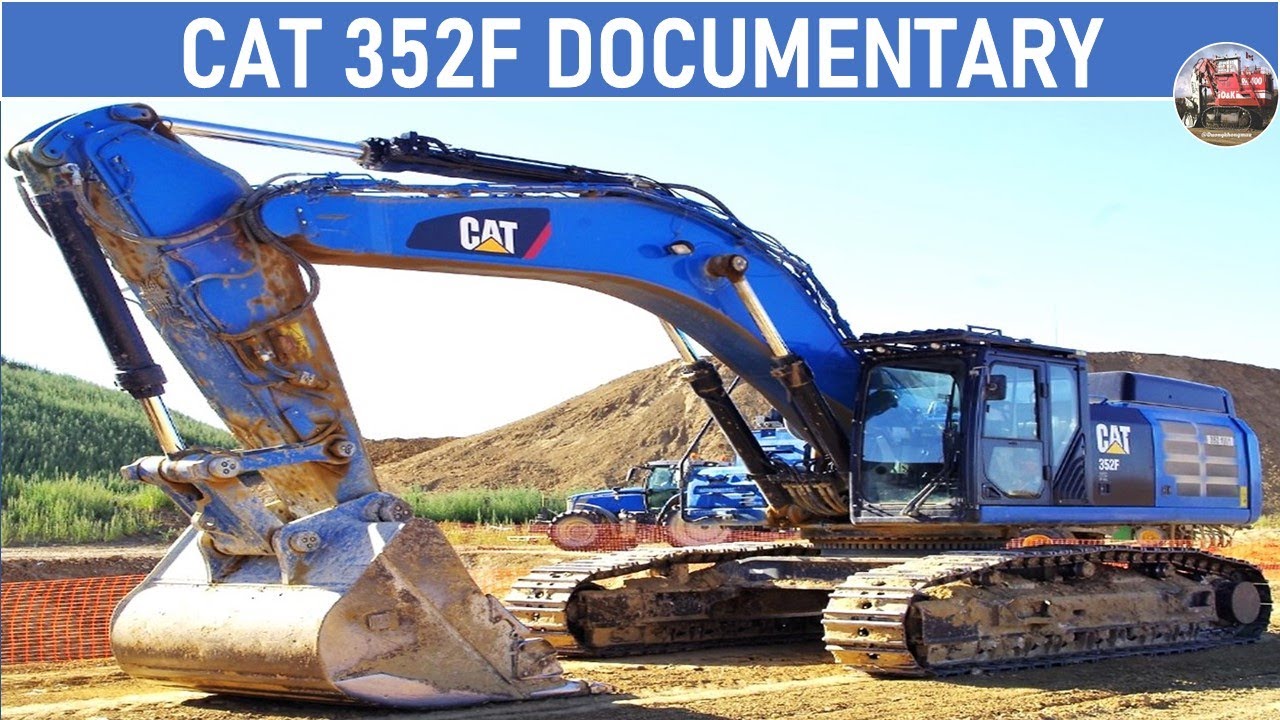 Explore the Caterpillar 352F – Giant Hydraulic Excavator Review - YouTube