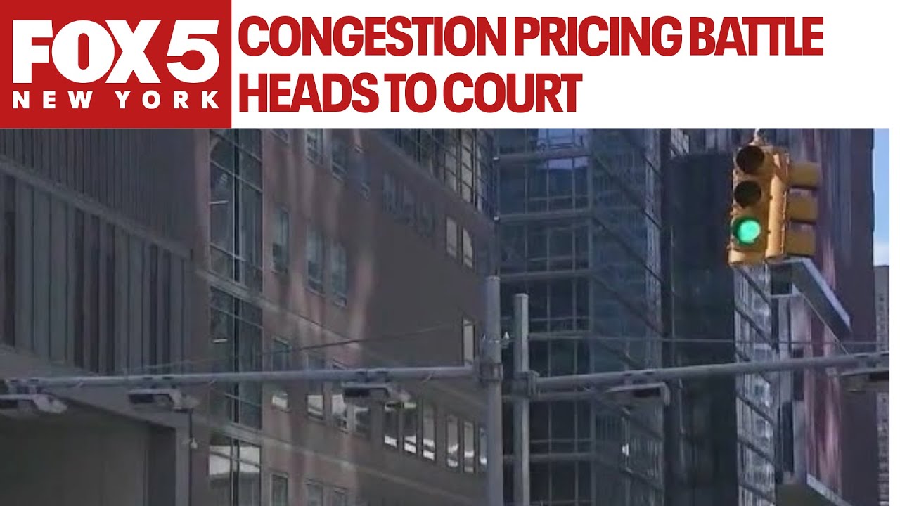Battle over congestion pricing heads to court - YouTube