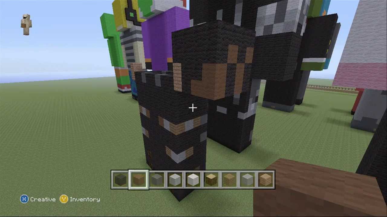Minecraft Bane Statue- How to - YouTube