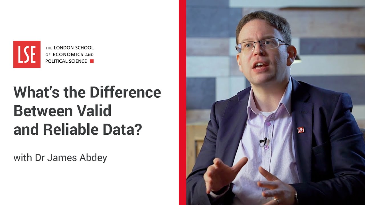 What’s the Difference Between Valid and Reliable Data? | LSE - YouTube