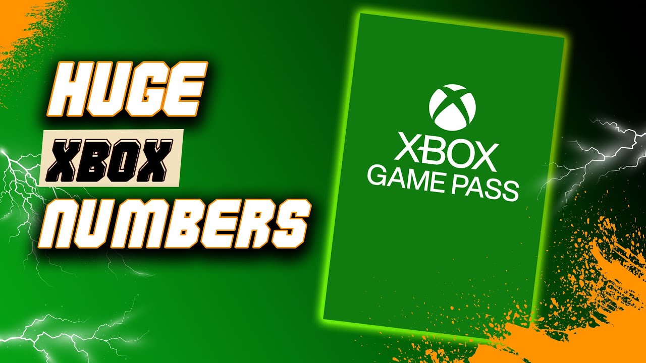 Xbox Reveals SHOCKING Xbox Game Pass NUMBERS - YouTube