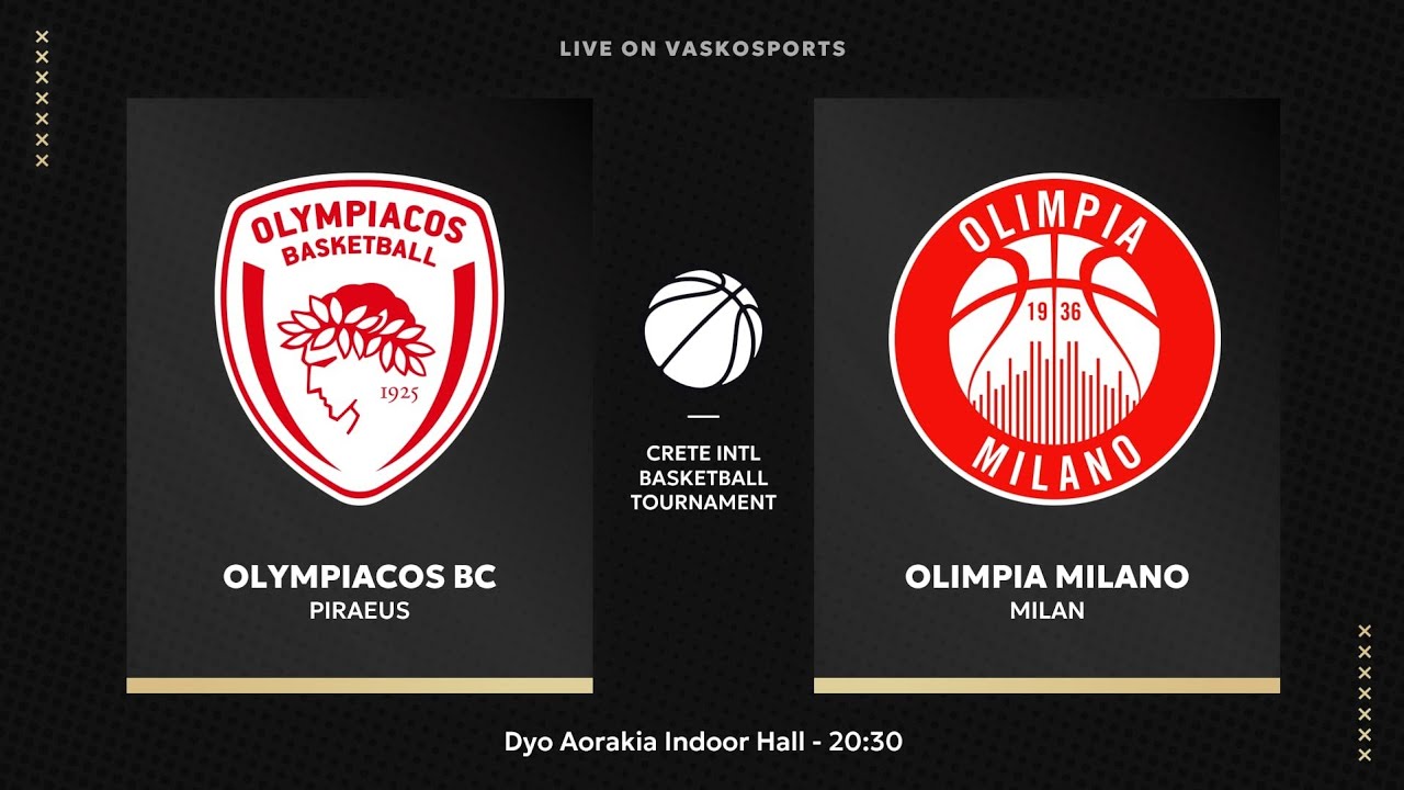 🔴 LIVE | ΟΛΥΜΠΙΑΚΟΣ - ΑΡΜΑΝΙ ΜΙΛΑΝΟ | ΦΙΛΙΚΟ | OLYMPIACOS - ARMANI ...