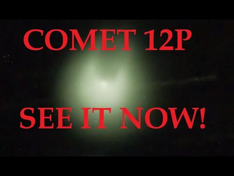 The Comet That Created The Devil Horns In The Sky! Comet 12P! - YouTube