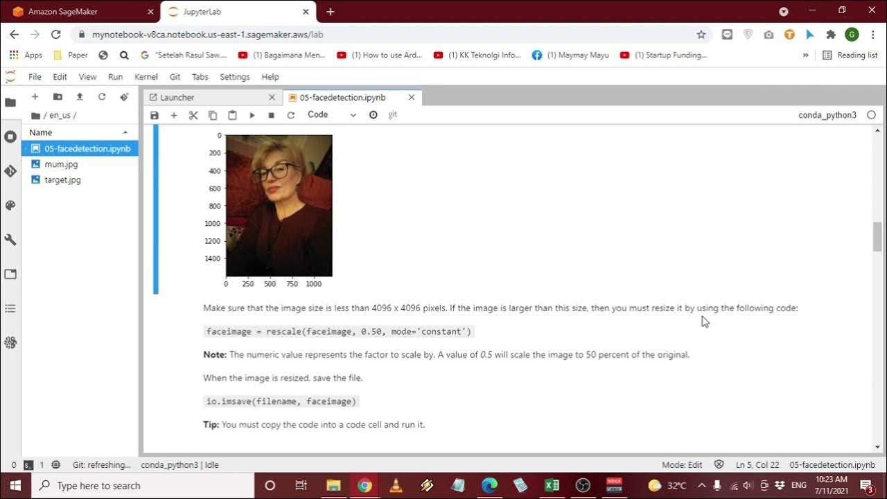 AWS Academy Machine Learning Foundations - Guided Lab 5: Facial ...