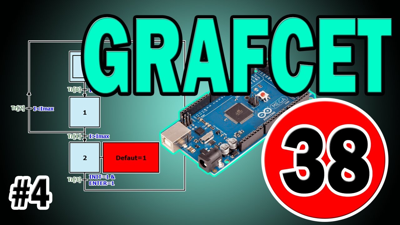 GRAFCET | ARDUINO #38: La Commande d'une Porte Blindée - Description ...