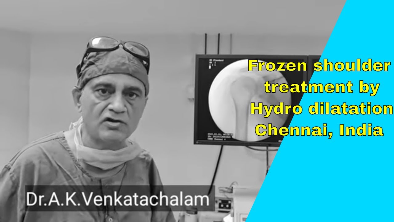 Frozen shoulder treatment Chennai, India by hydro dilatation. - YouTube