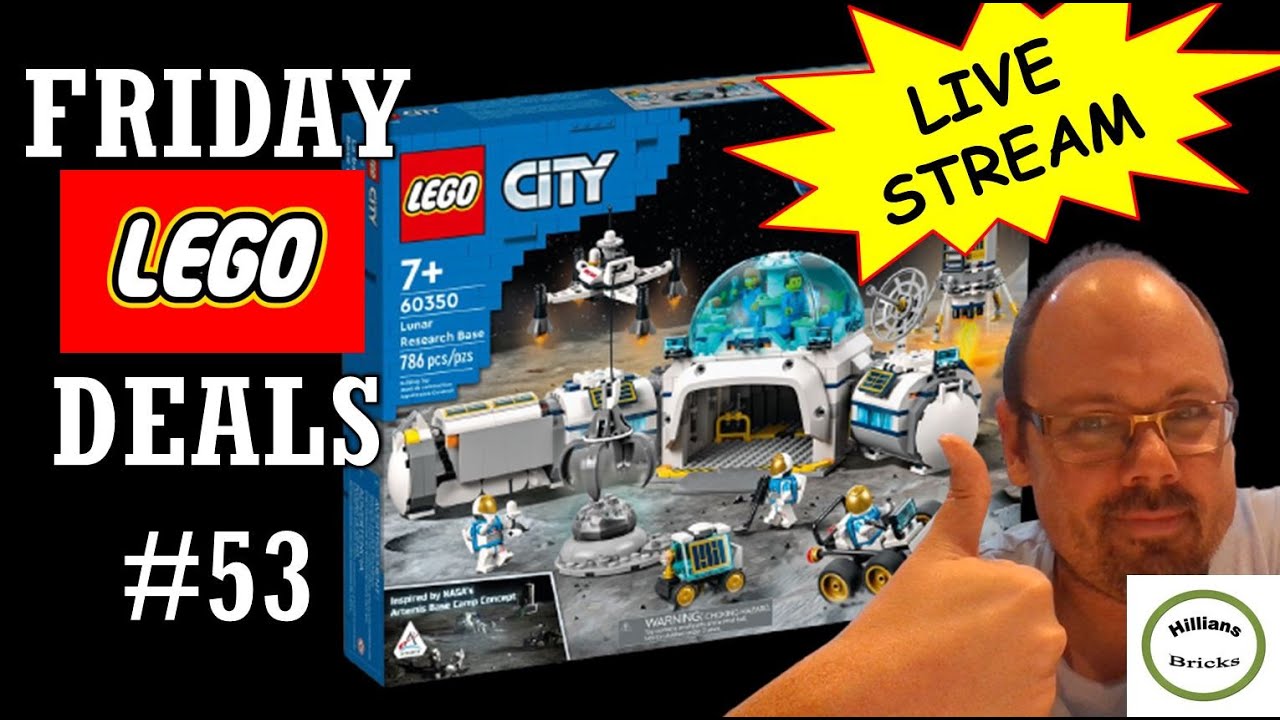 Friday Lego Deals #53 - Let's Save money on Lego! Live Stream - YouTube