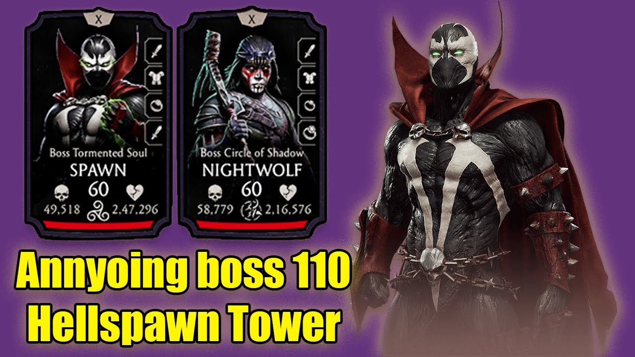 Hellspawn Tower Boss 110 Guaranteed Rare MK Mobile 2024 - YouTube