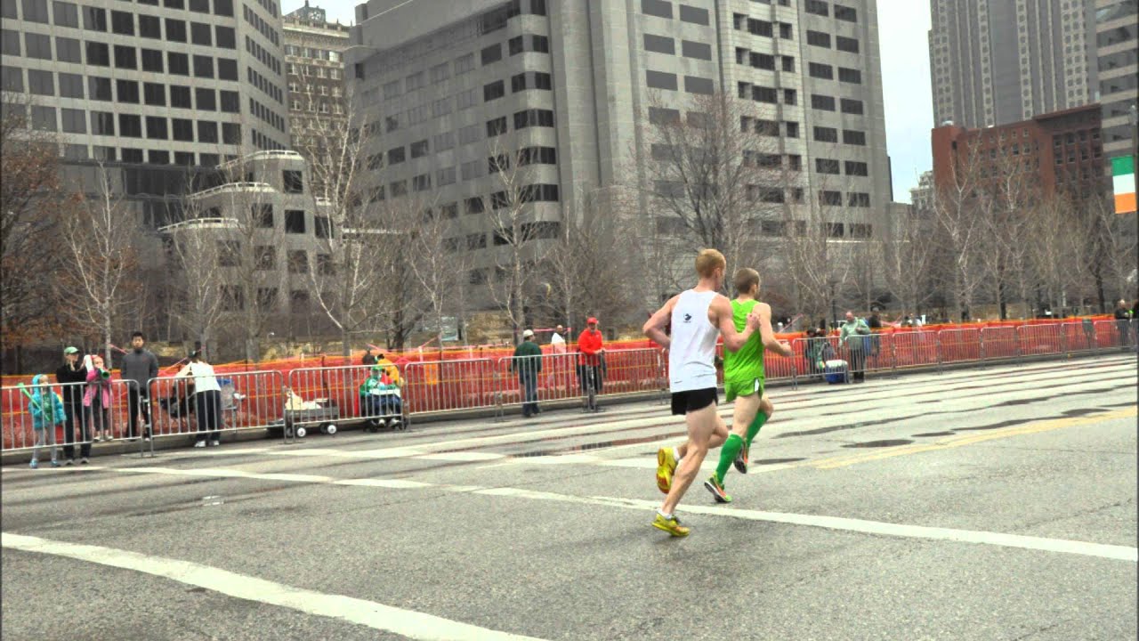 Finish of 2015 St. Patrick's Day Run - YouTube