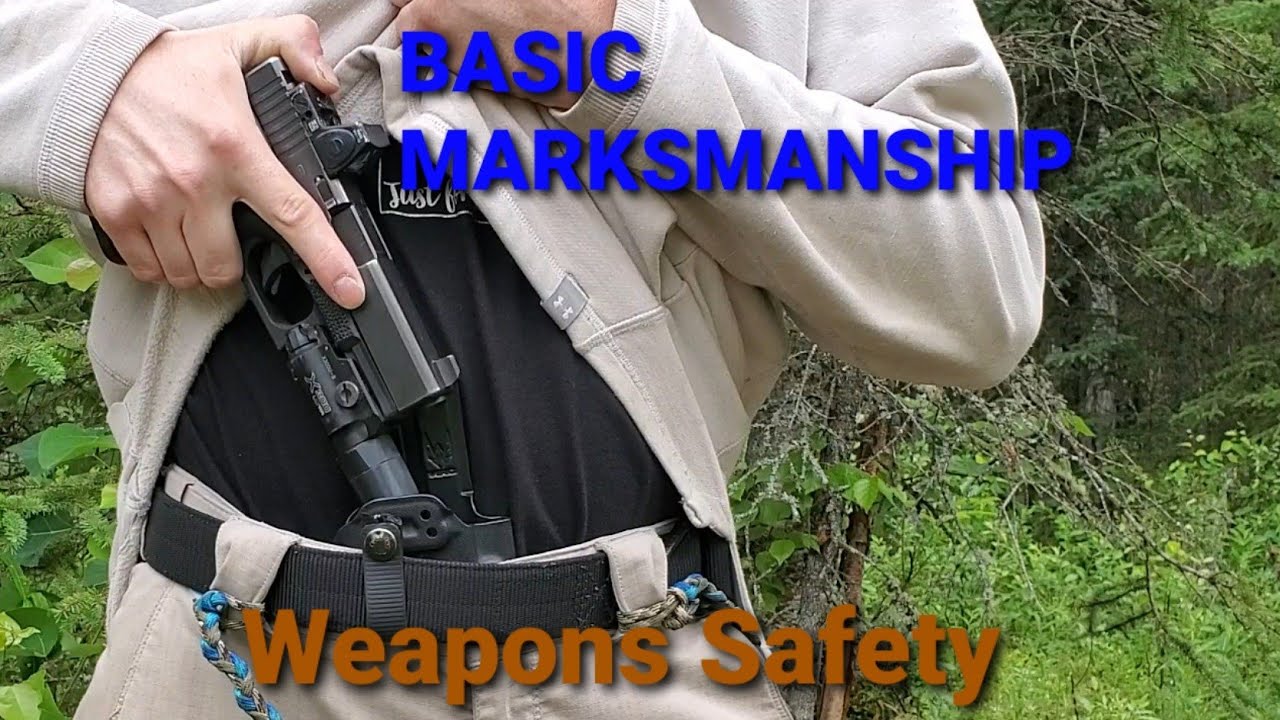 BASIC MARKSMANSHIP: Ep 1 Firearms Safety Rules - YouTube