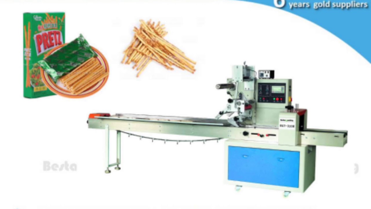 intro finger stick packing machine for small business. - YouTube