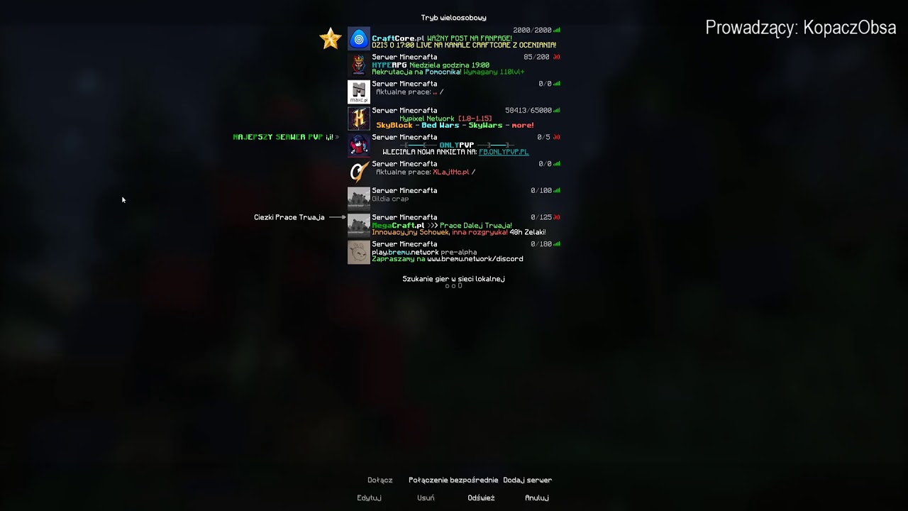 BSQ - 16 dzień edycji CraftCore.pl Czekamy na ocenianie zamku - YouTube