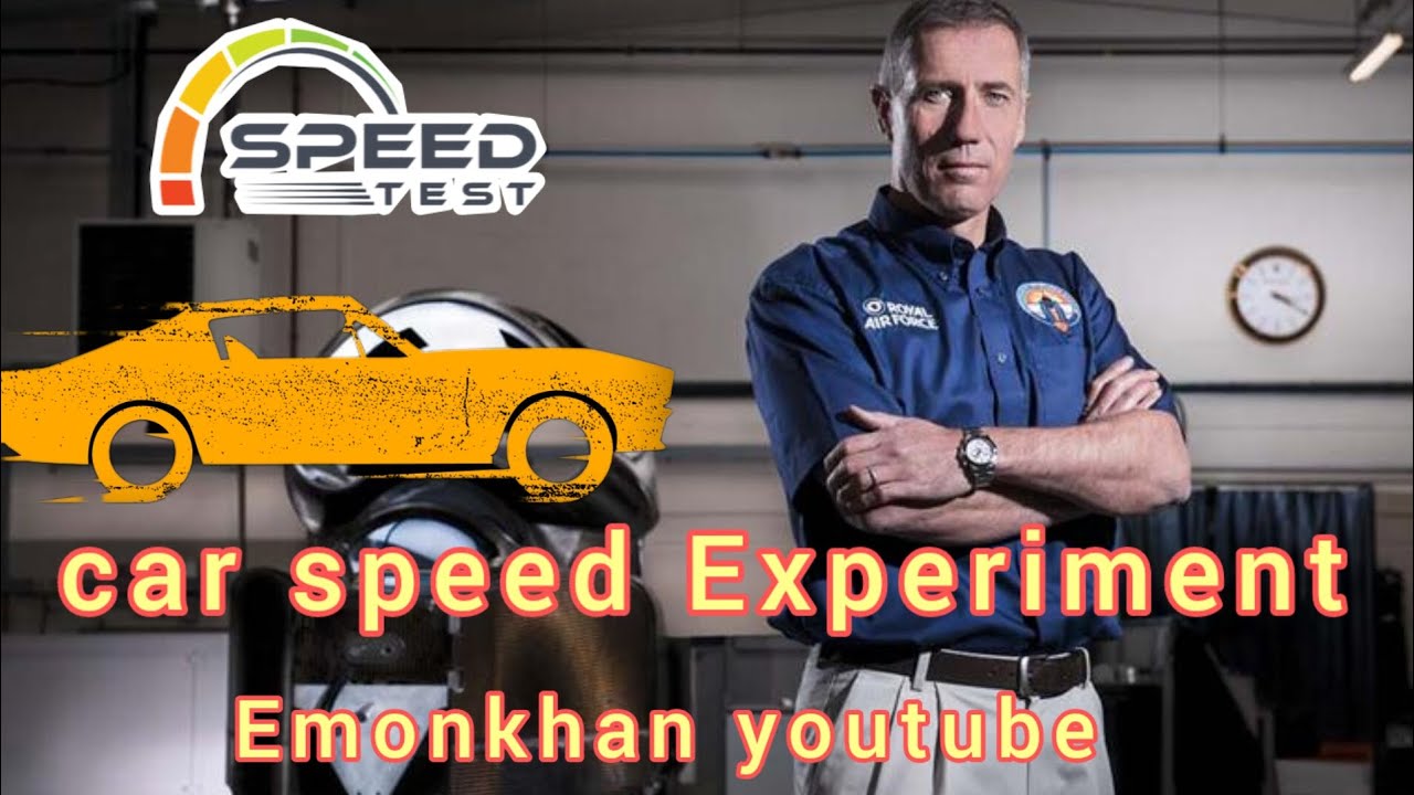 how to car speed experiment Super car 300 kmh - YouTube