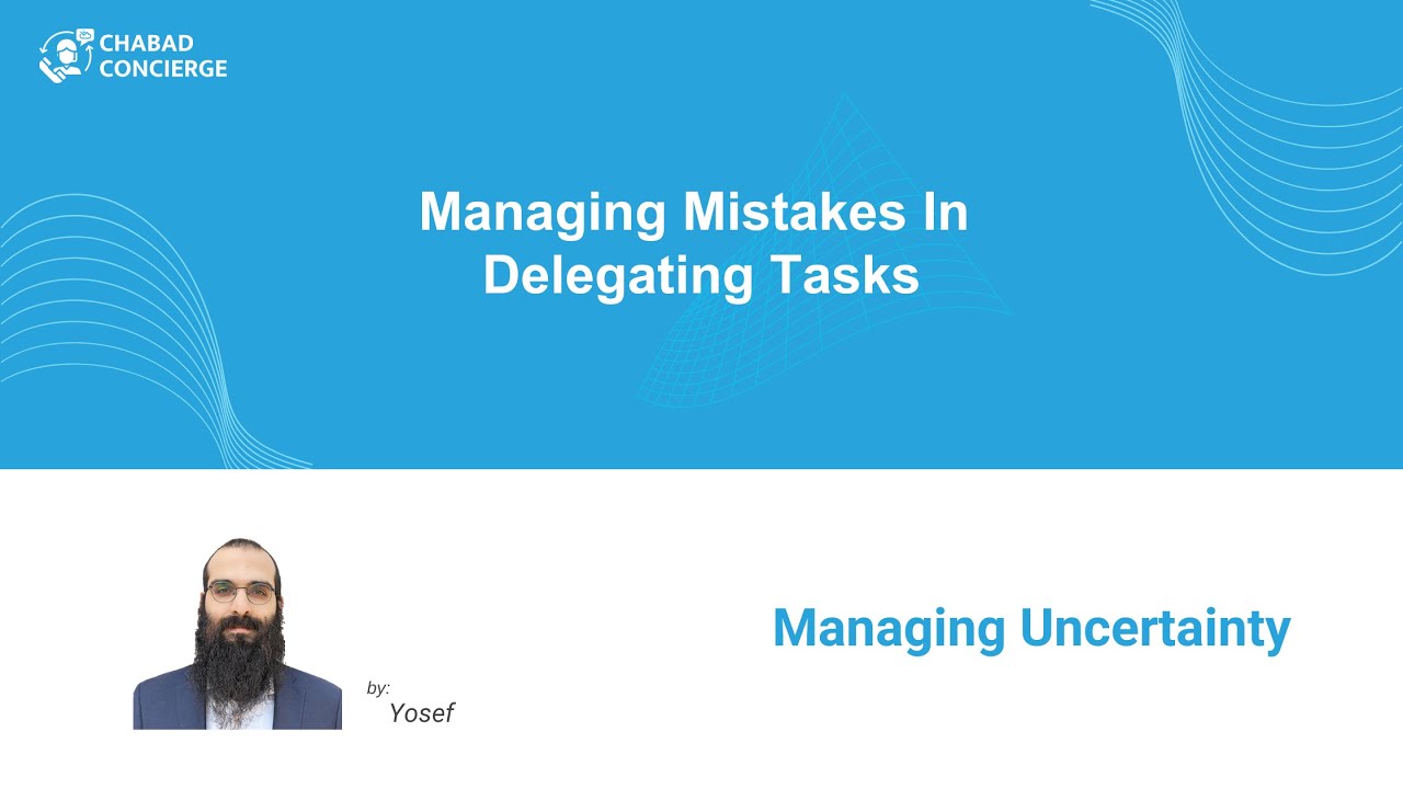 Managing Mistakes In Delegating Task - YouTube