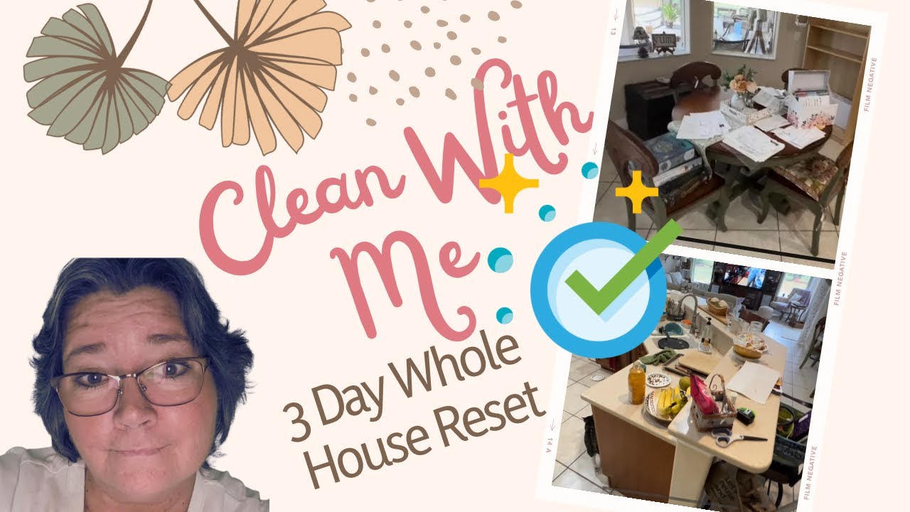 3 Day Whole House Reset | Clean With Me 2023 | 1hr Speed Cleaning - YouTube