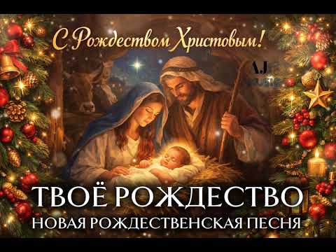 С РОЖДЕСТВОМ ХРИСТОВЫМ! 🎄✨❤️🎉⭐ НОВАЯ ХРИСТИАНСКАЯ АВТОРСКАЯ ПЕСНЯ | 2025 | 2026 | ТВОЁ РОЖДЕСТВО 🙏🏼
