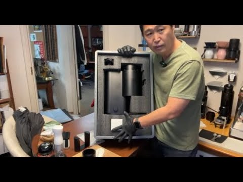 Live Unboxing | Option-O Lagom 01 | The Ultimate "102mm" Flat Burr Coffee Grinder - YouTube