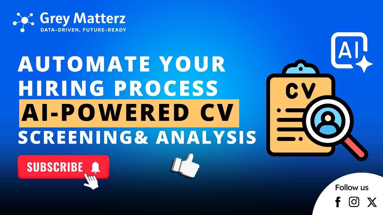 Automate Your Hiring Process | AI-Powered CV Screening & Analysis # ...