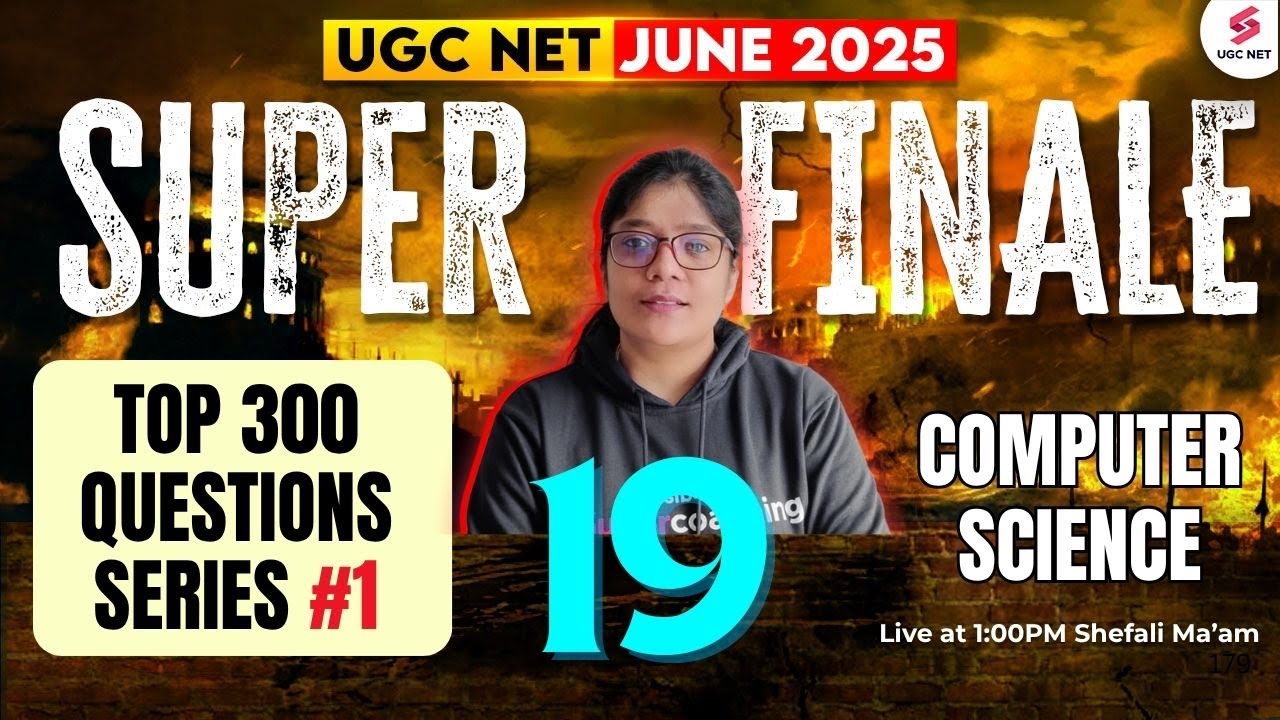 UGC NET Computer Science Preparation 2025 | UGC NET Computer Science ...