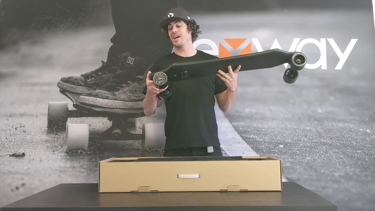 Exway X1 Pro Electric Skateboard Unboxing Video - YouTube
