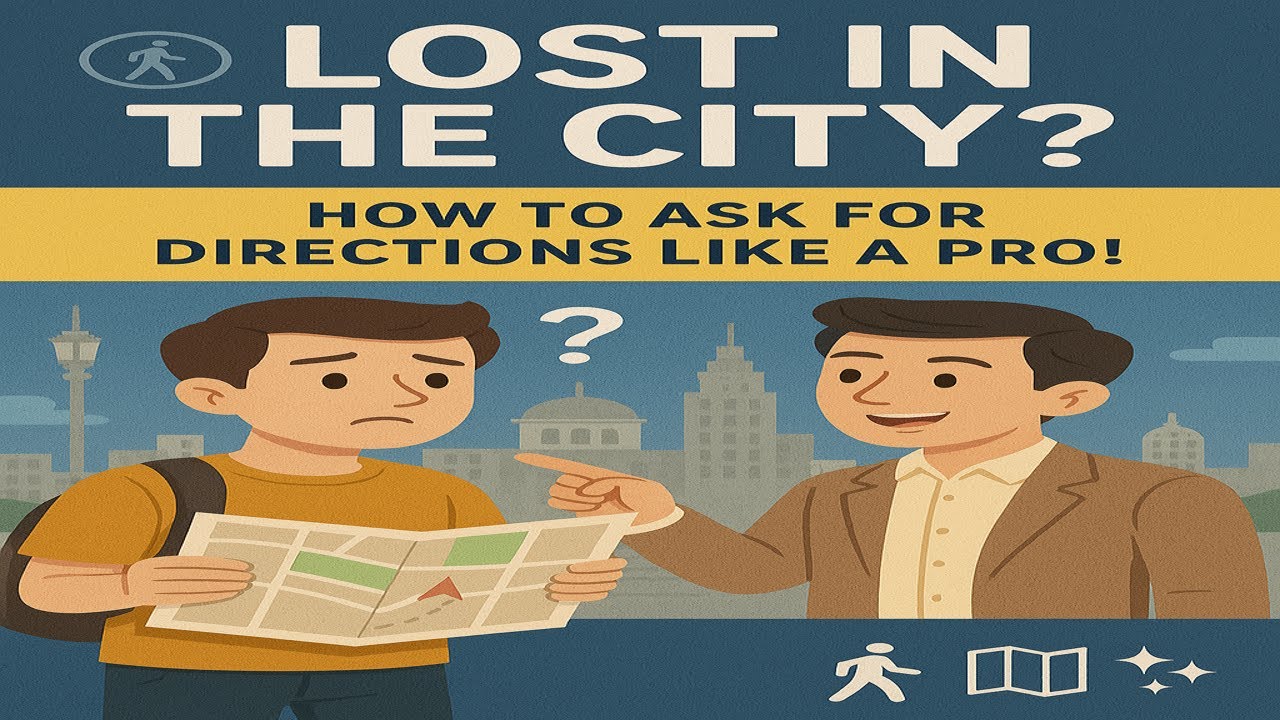"Lost in the City? How to Ask for Directions Like a Pro!" 🚶‍♂️🗺️ - YouTube