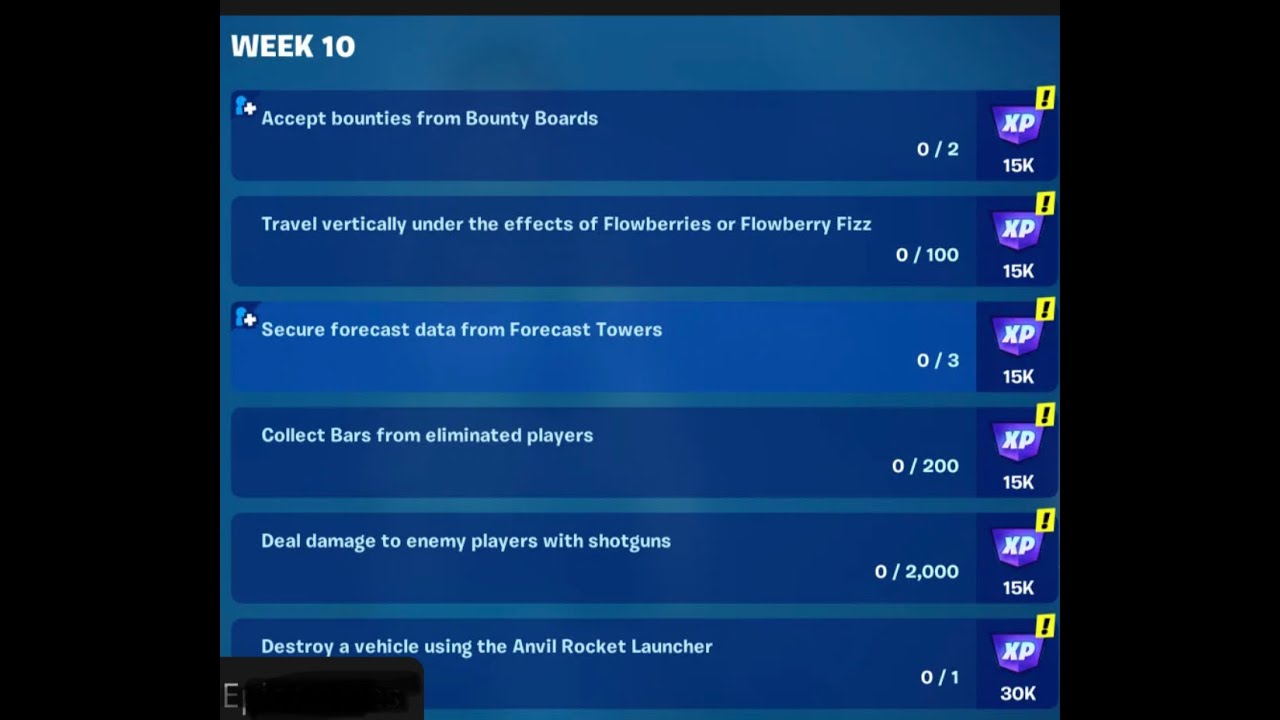 Playing Fortnite chapter 5 completeing week 10 challenges - YouTube