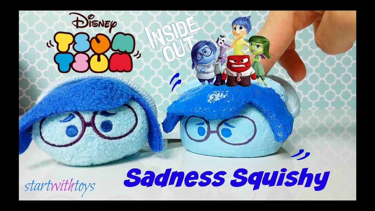 Tsum Tsum Inside Out Sadness Squishy - YouTube