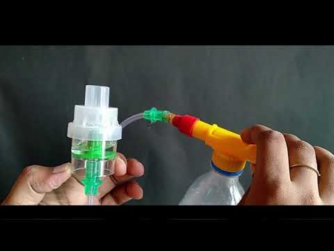 How to make Nebulizer at Home In Emergency - YouTube