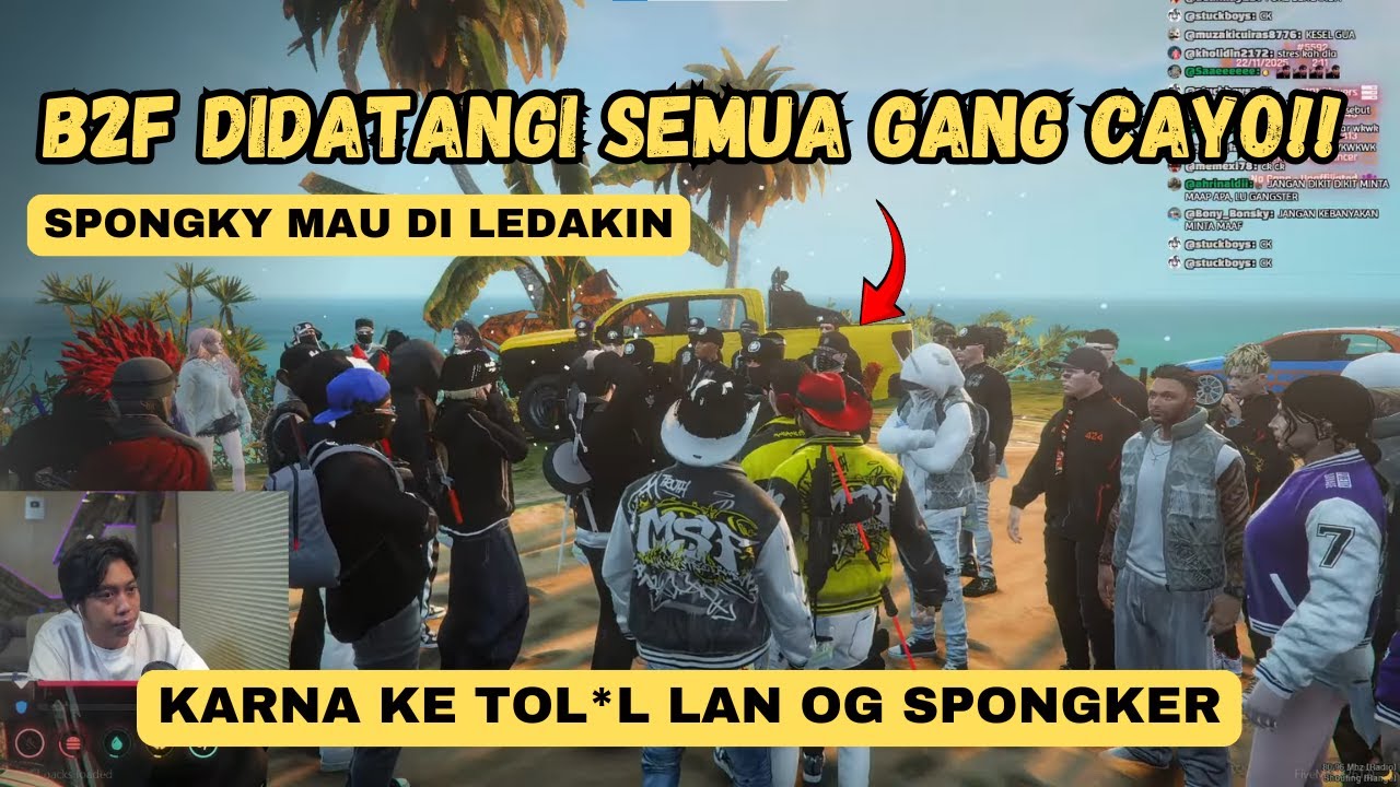 OG SPONGKY MAU DI LEDAKIN GENG CAYO!!?!?#imeroleplay - YouTube