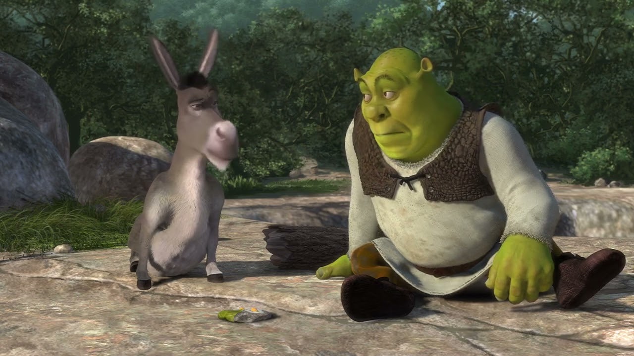Shrek Hace Cara De Meme Shrek Youtube