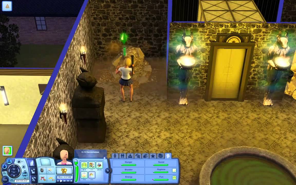 The Sims 3 World Adventures Custom Tomb - YouTube