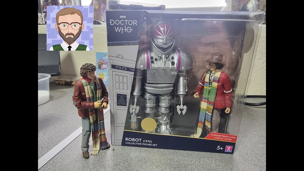 Character Options B&M Exclusive Doctor Who Robot Figure Set - YouTube