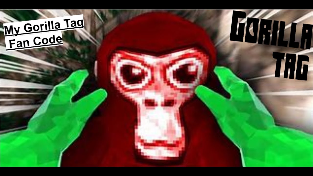 My Gorilla tag fan code - YouTube