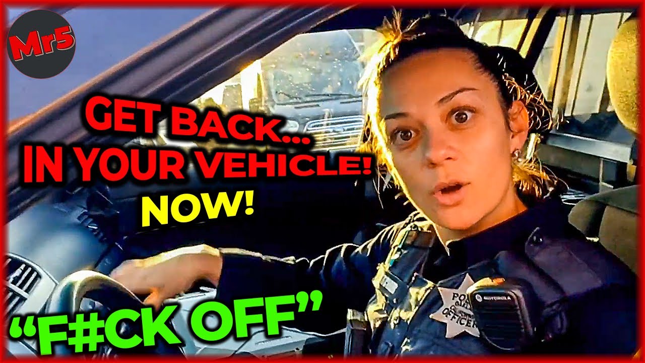 This Power-Tripping Female Cop Gets Schooled for Thinking She’s Above ...