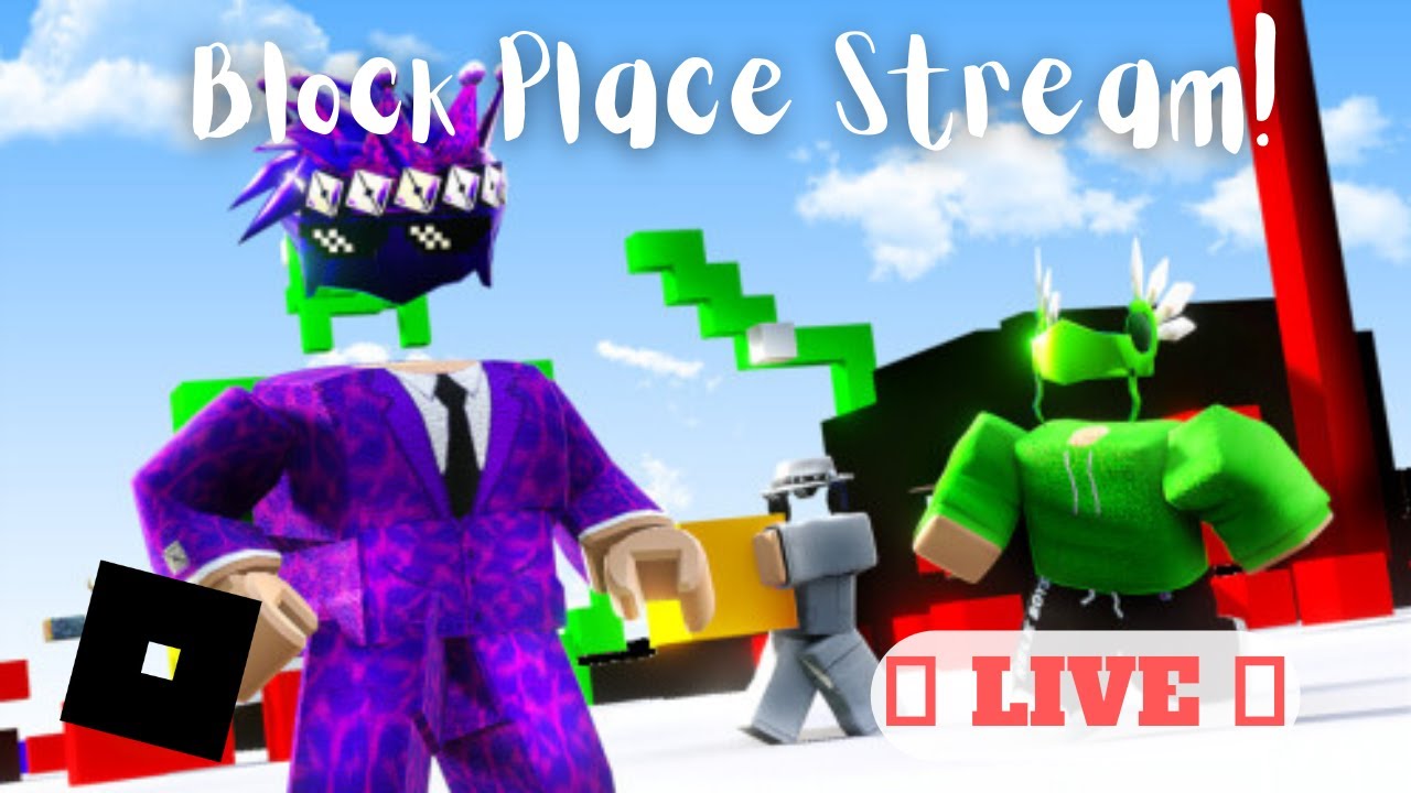 ⭐ PLAYING BLOCK PLACE! (GAMING STREAM!) ⭐ - YouTube