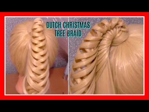 DUTCH CHRISTMAS TREE BRAID HAIRSTYLE / HairGlamour Styles / Braids Hair ...