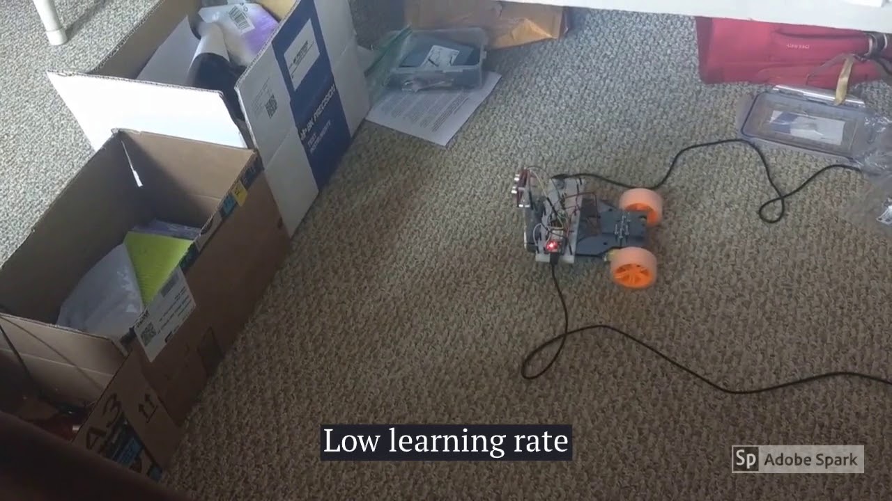 Real time reinforcement learning demo - YouTube