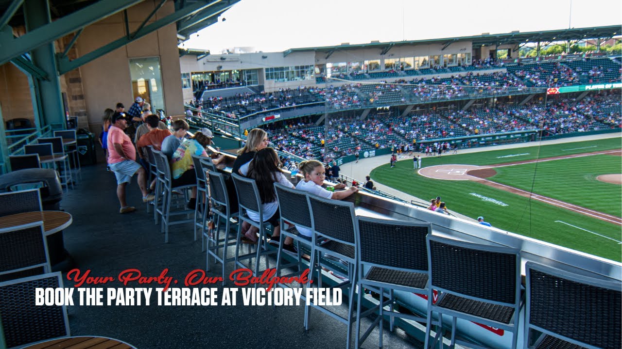 First & Third Base Party Terraces at Victory Field - YouTube