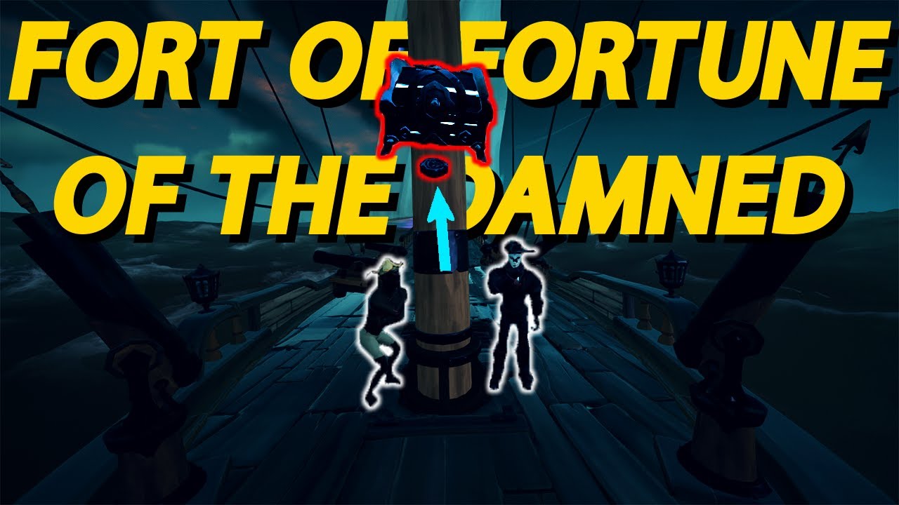 A Fort Of Fortune Key at Fort Of The Damned?!?!?! [Sea Of Thieves ...
