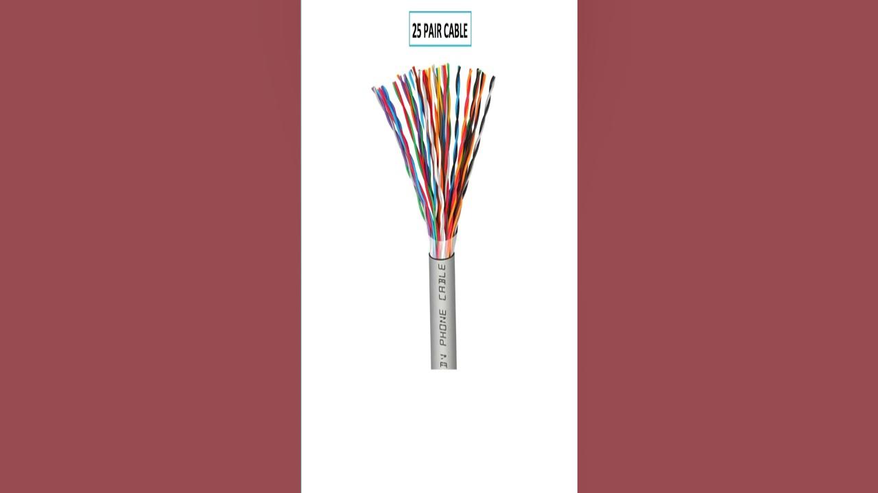 Telephone Wire Color Code - YouTube