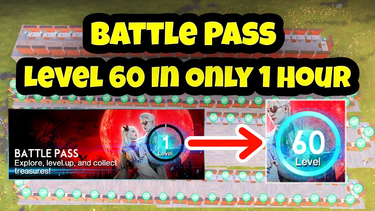 Fastest Way To Level Up The Battle Pass In Once Human Level 60 in 1 ...