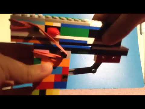 LEGO shell ejecting gun (shoots) - YouTube