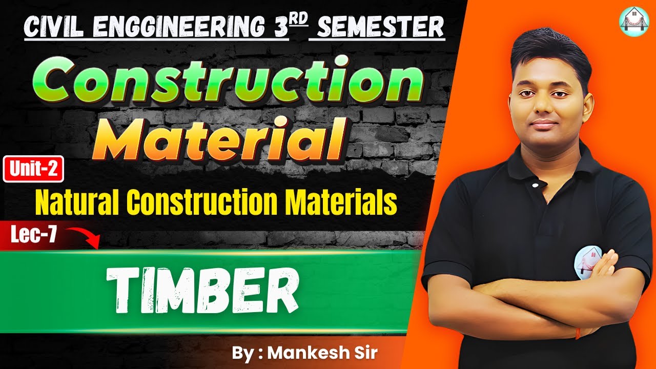 🔥 BTEUP 3rd Sem | Construction Materials | Unit-2 :Natural Construction ...