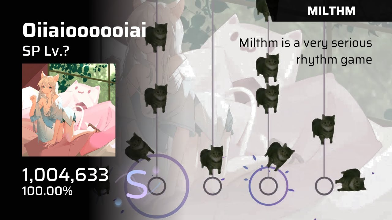 【Milthm】 Oiiaioooooiai (SP Lv.?) | All Perfect - YouTube